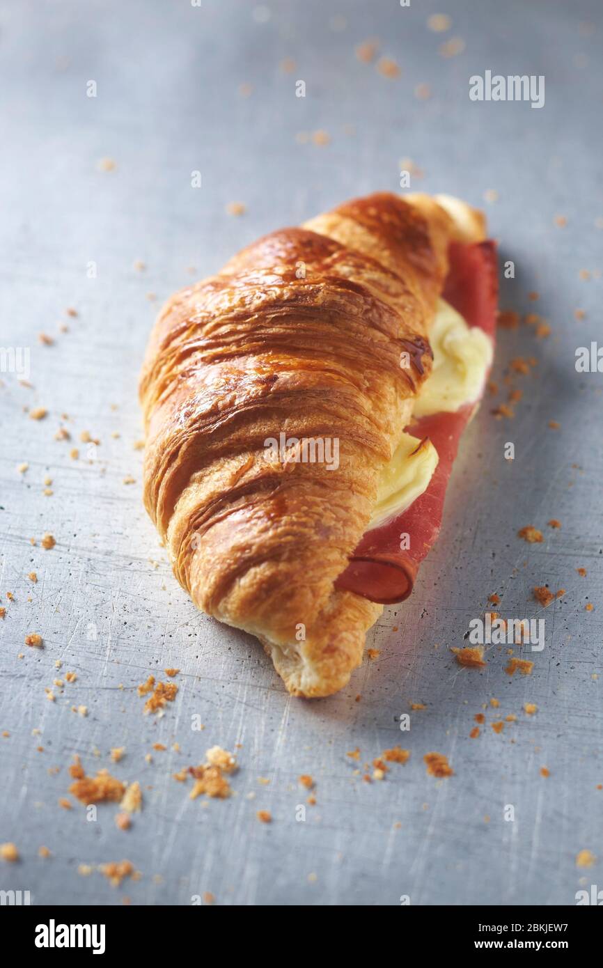 Laughing cow growing in ham Stock Photo - Alamy