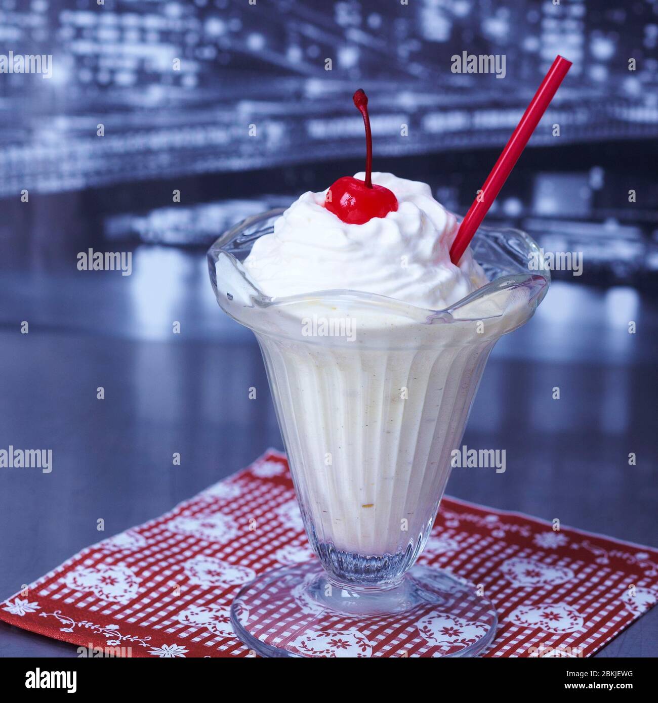 United States, New York, milk shake Stock Photo - Alamy