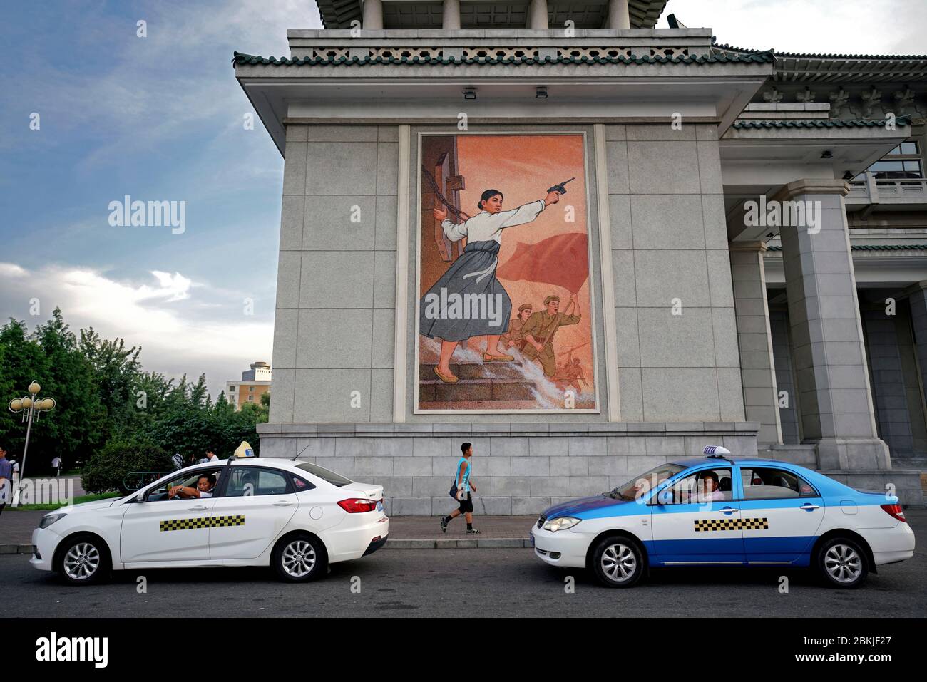 Pyongyang taxi hi-res stock photography and images - Alamy