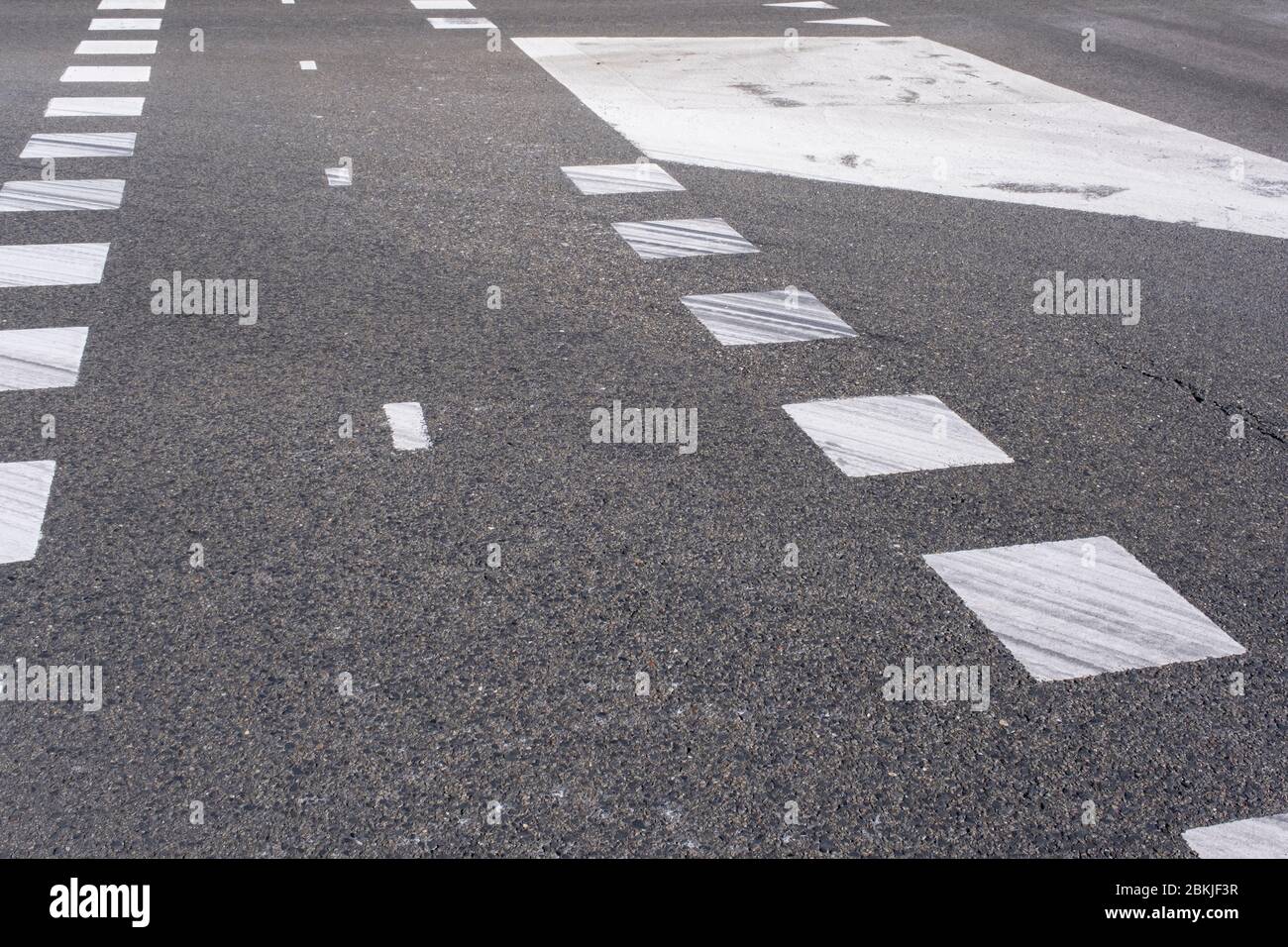 Road asphalt texture with separation lines Stock Photo - Alamy