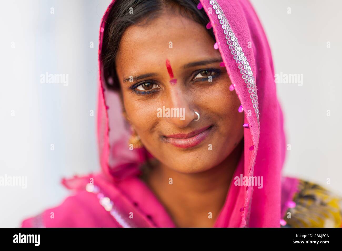 Portrait of young gypsy hi-res stock photography and images - Alamy