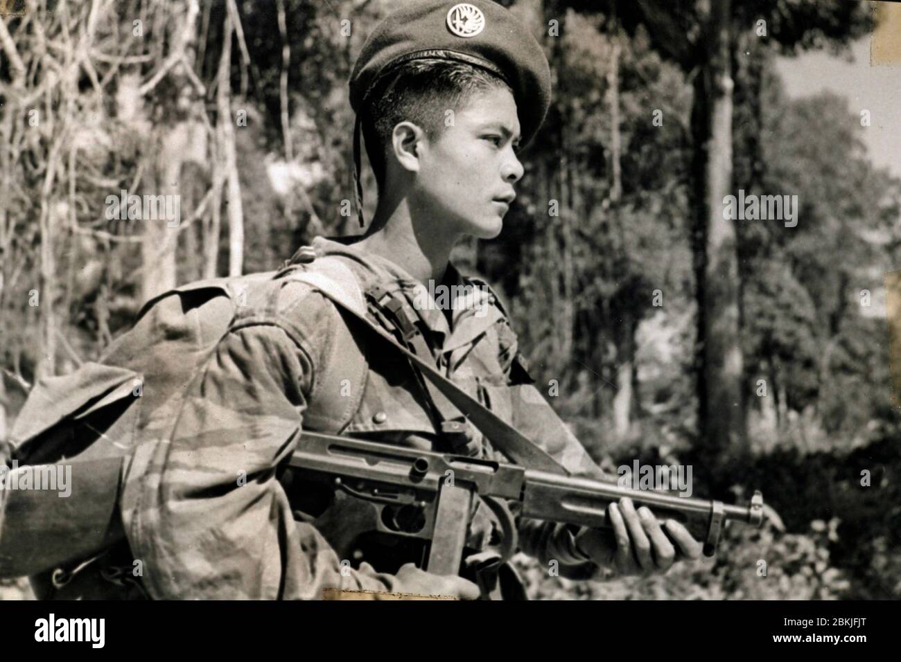 Archives of Hmong fighters with the French army in 1950 Stock Photo - Alamy