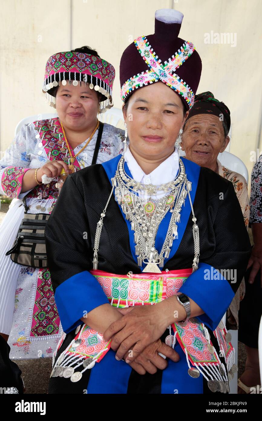 France, Guiana, Javouhey, Hmong New Year Stock Photo - Alamy