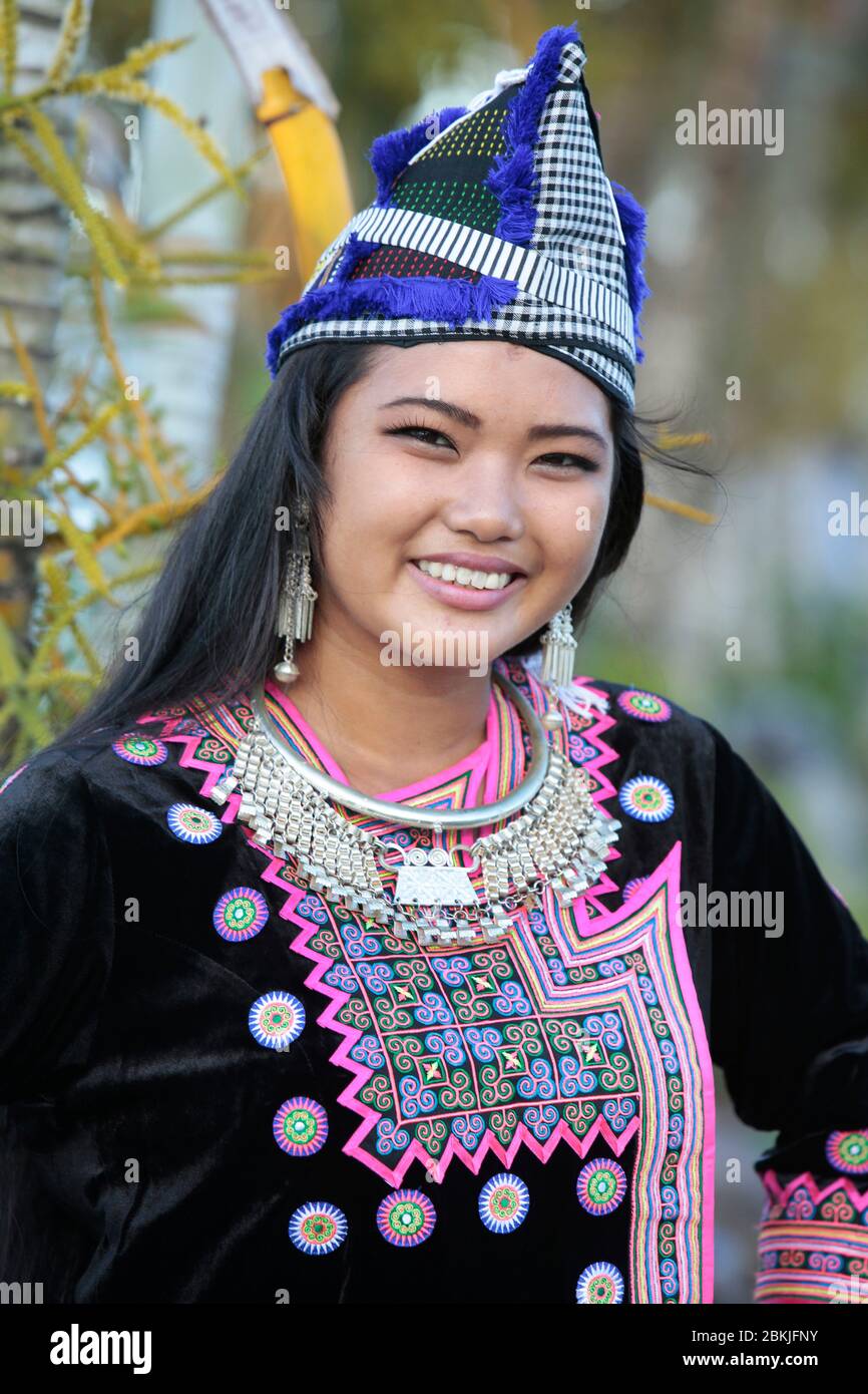 France, Guiana, Saint Laurent du Maroni, Hmong New Year Stock Photo - Alamy