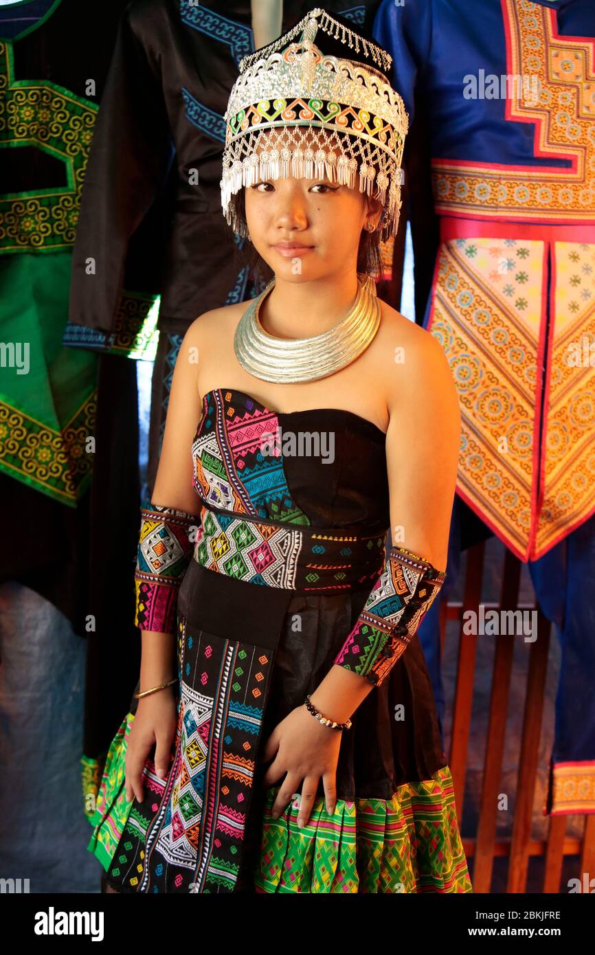 France, Guiana, Cacao, Hmong New Year Stock Photo - Alamy