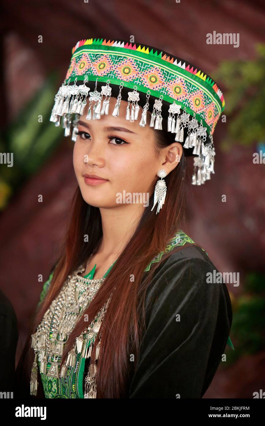 France, Guiana, Cacao, Hmong New Year Stock Photo - Alamy