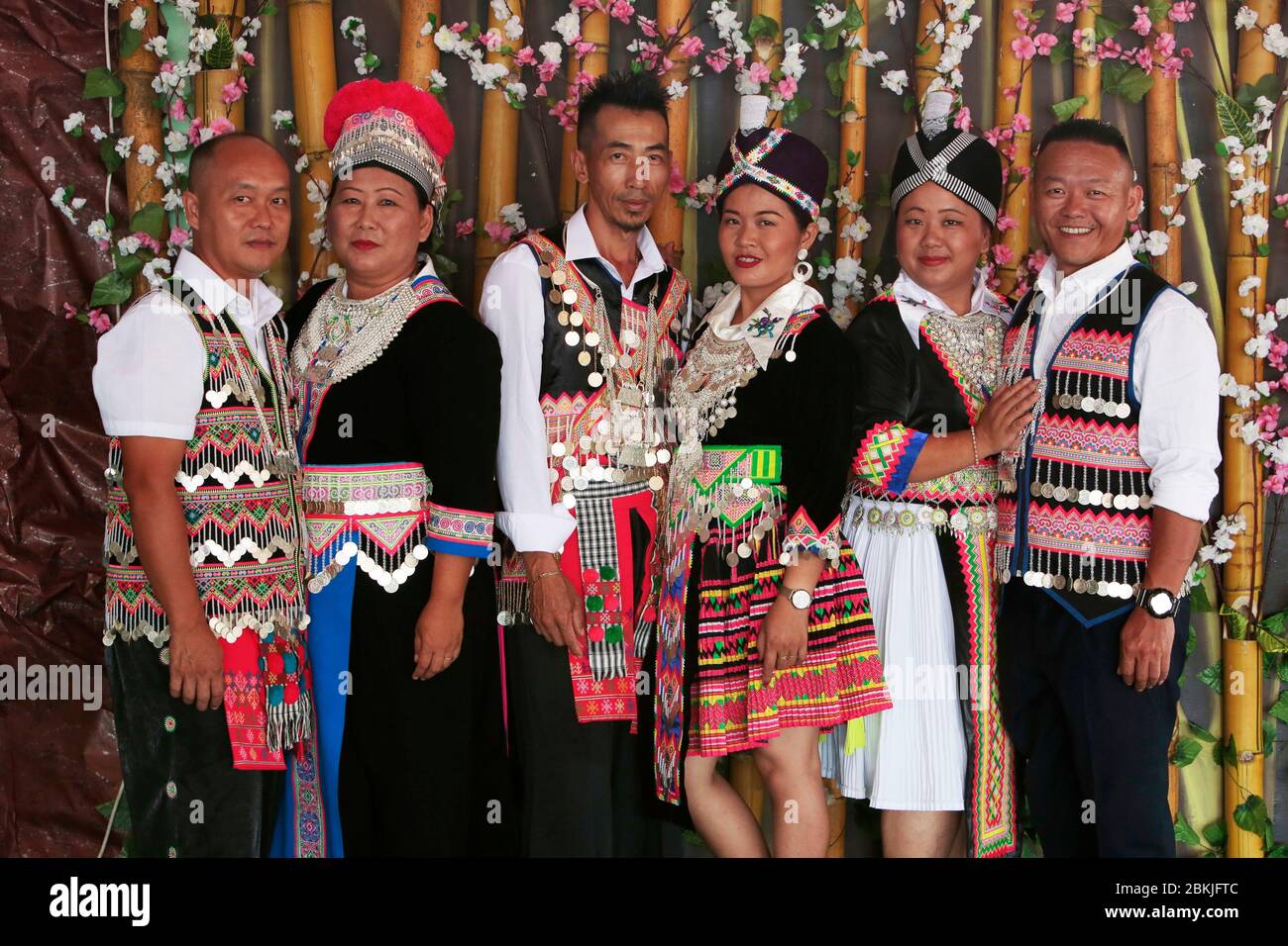 France, Guiana, Cacao, Hmong New Year Stock Photo - Alamy