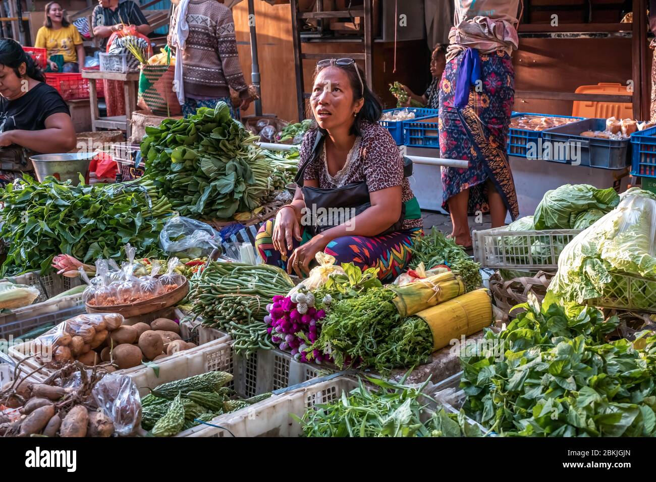 Fruit vendor ubud bali indonesia hi-res stock photography and images ...