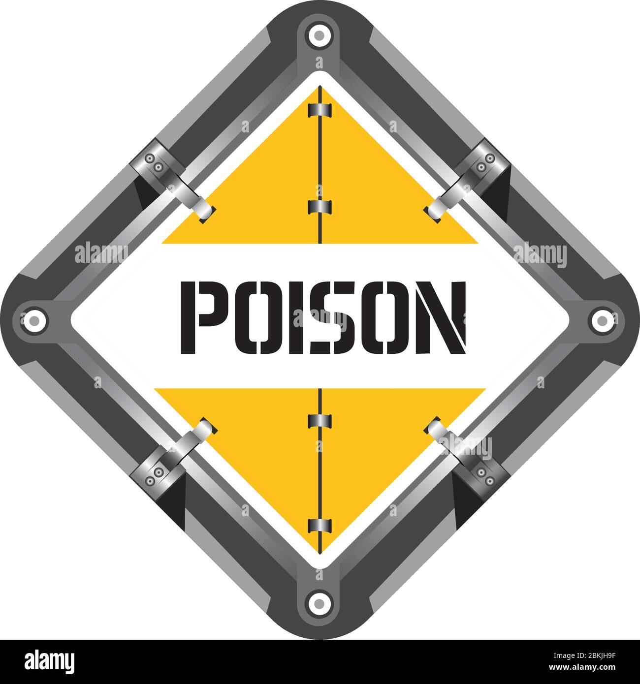Poison marking Stock Vector Images - Alamy
