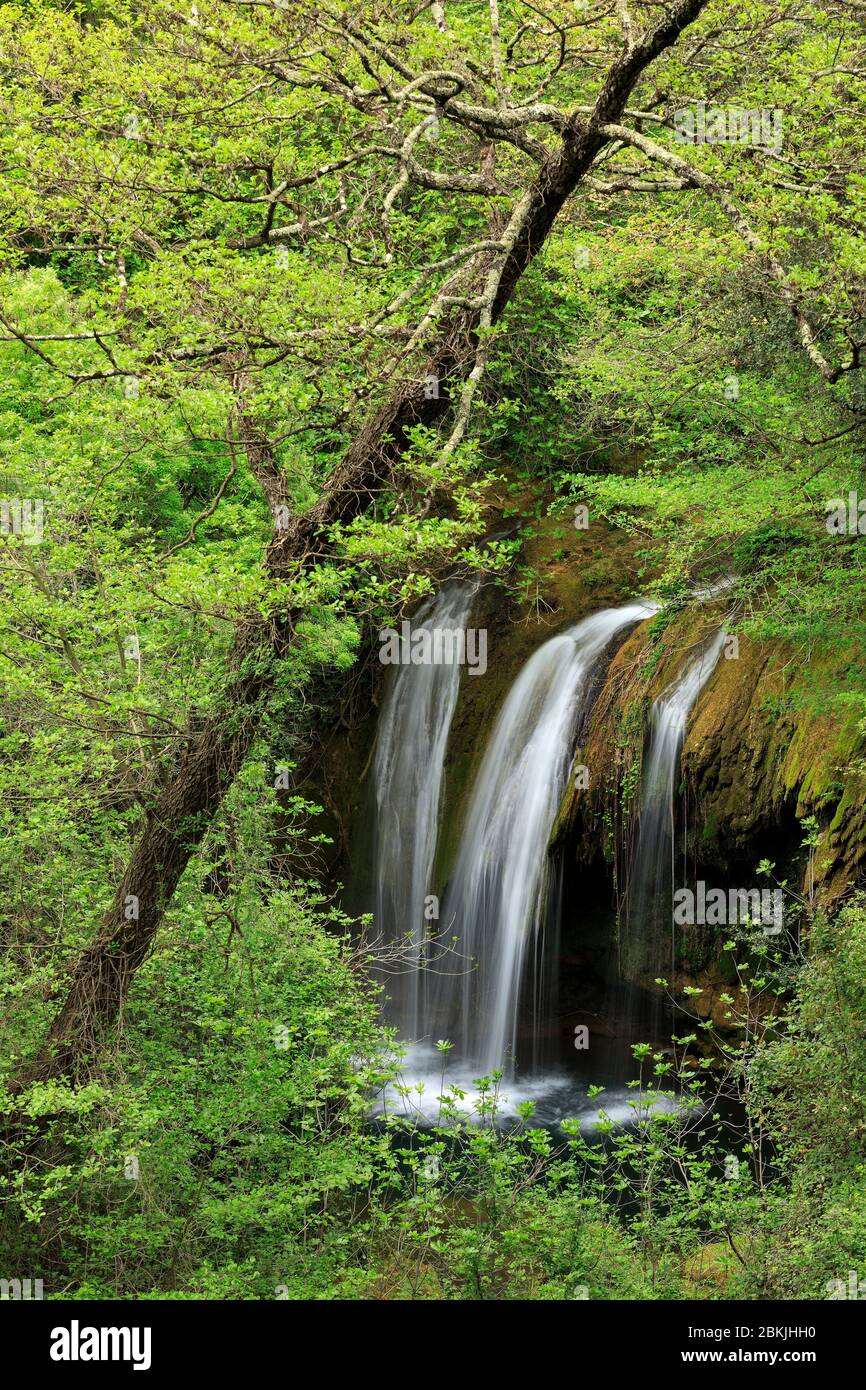 France, Var, Provence Verte, Carces, Caramy falls Stock Photo - Alamy