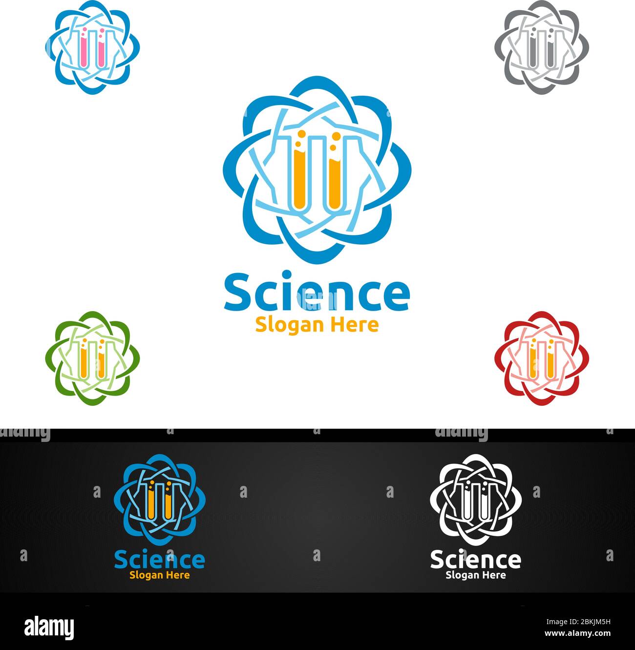 Science and Research Lab Logo for Microbiology, Biotechnology ...