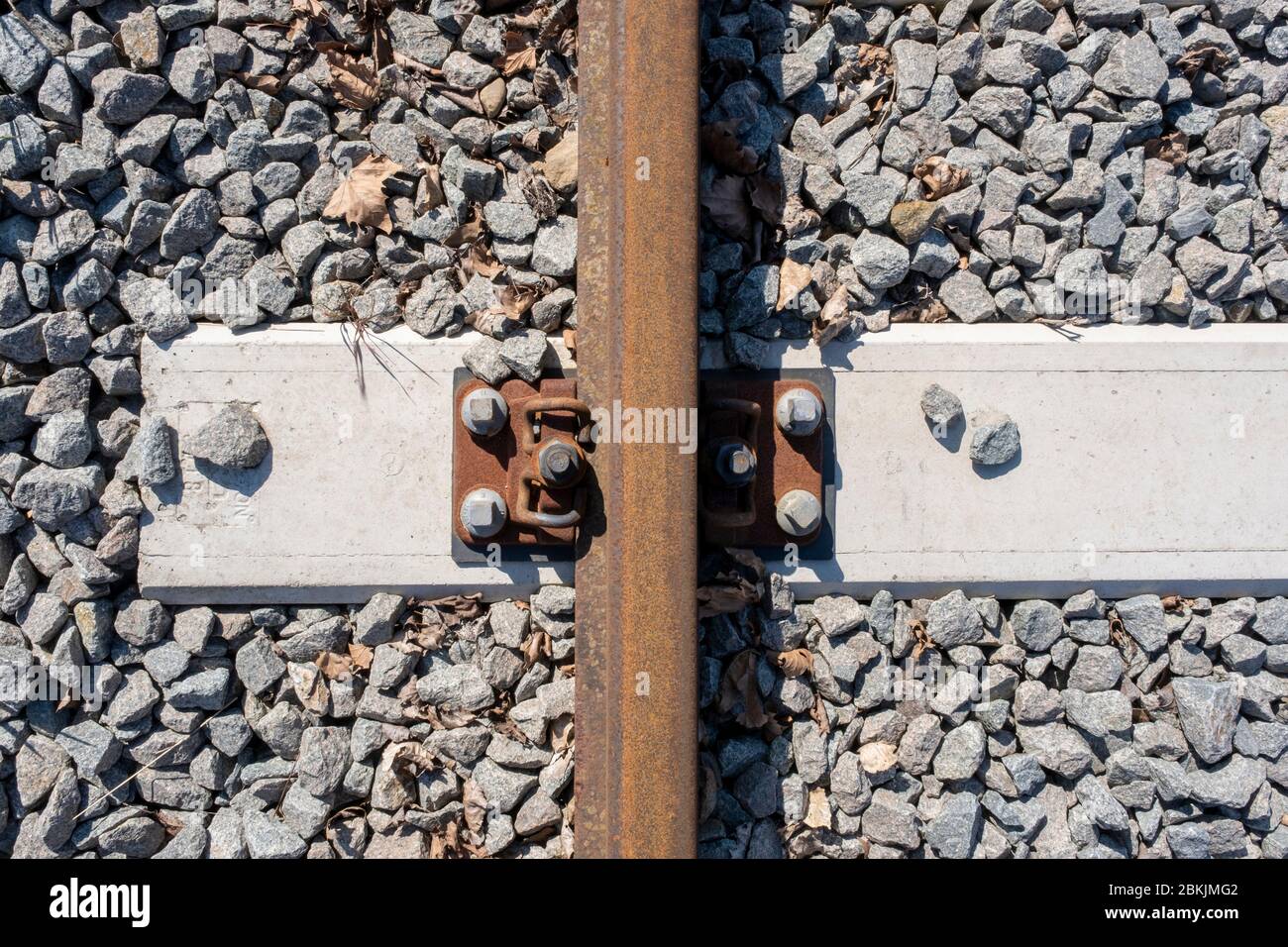 Train tracks detail hi-res stock photography and images - Alamy