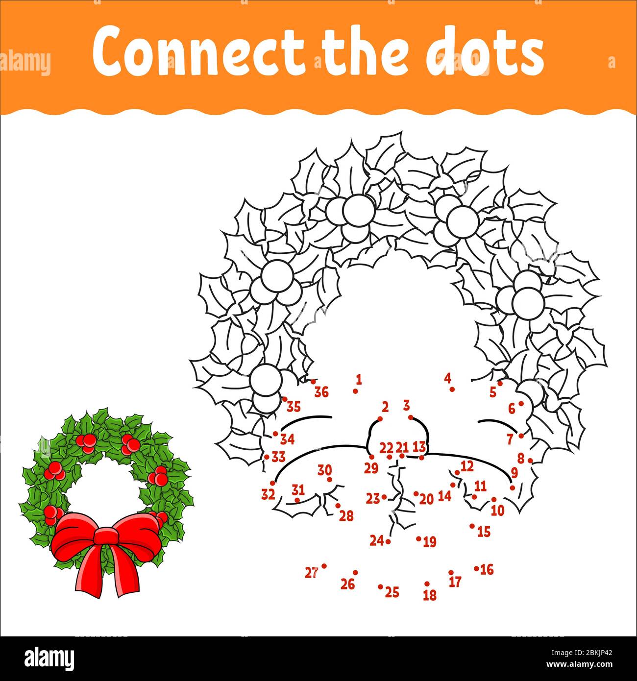 Dot Wreath High Resolution Stock Photography and Images - Alamy