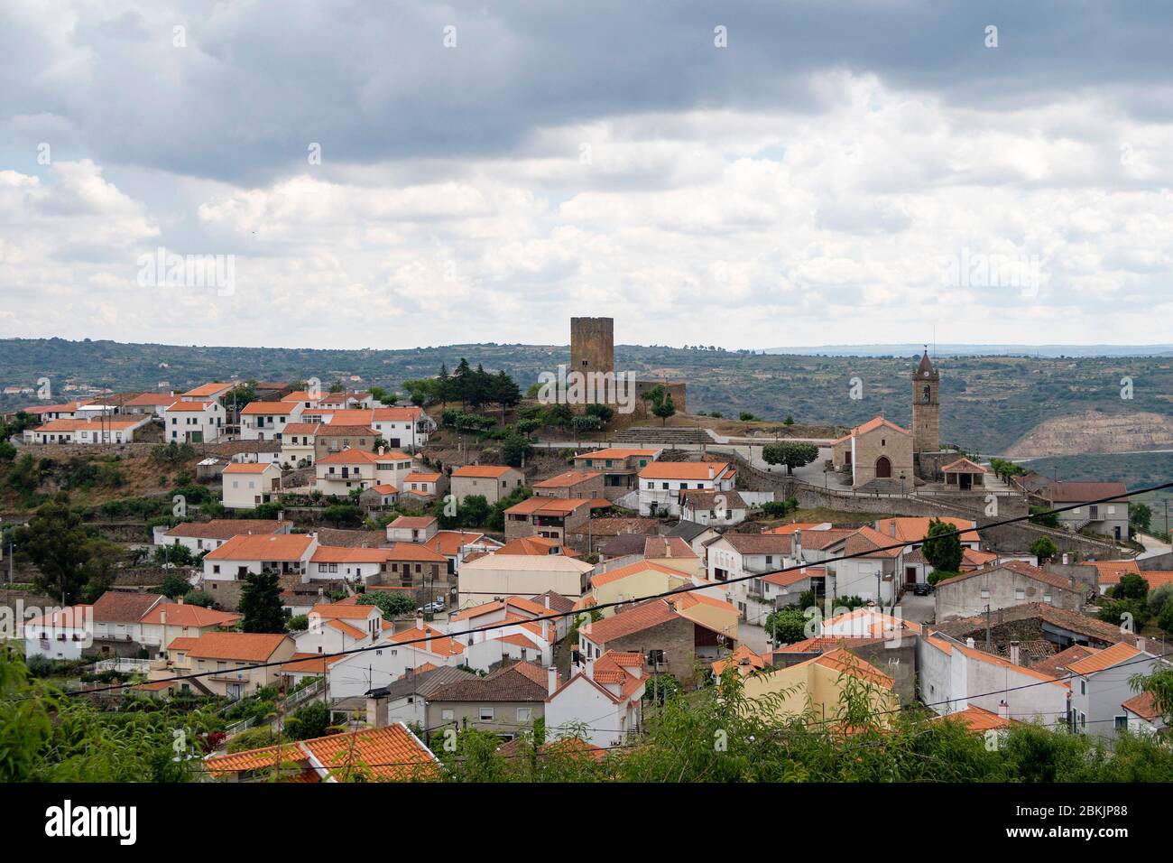 Castelo de Longroiva medieval castle in Longroiva, Portugal, Europe ...