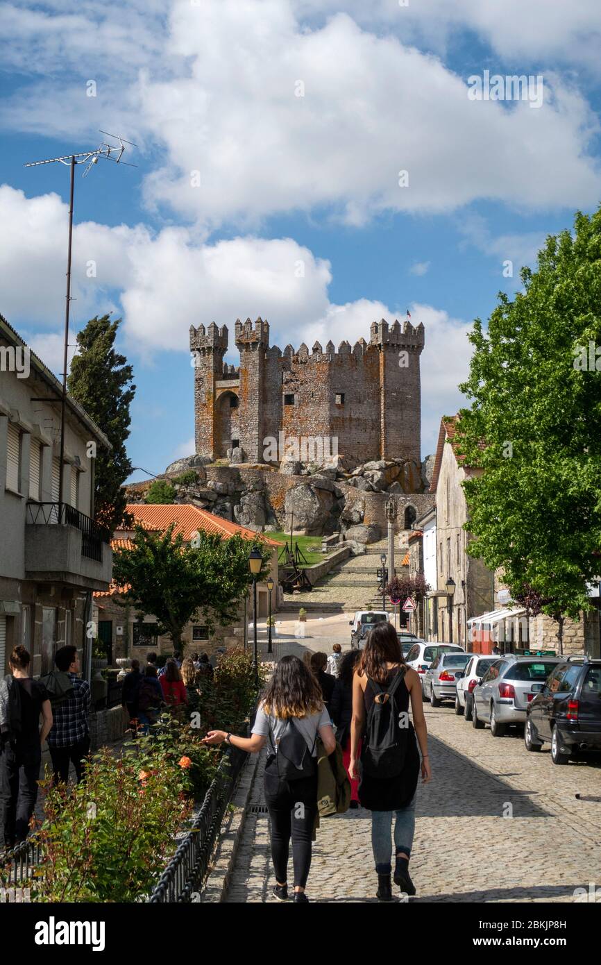 Castelo de Penedono medieval castle in Penedono, Portugal, Europe Stock ...