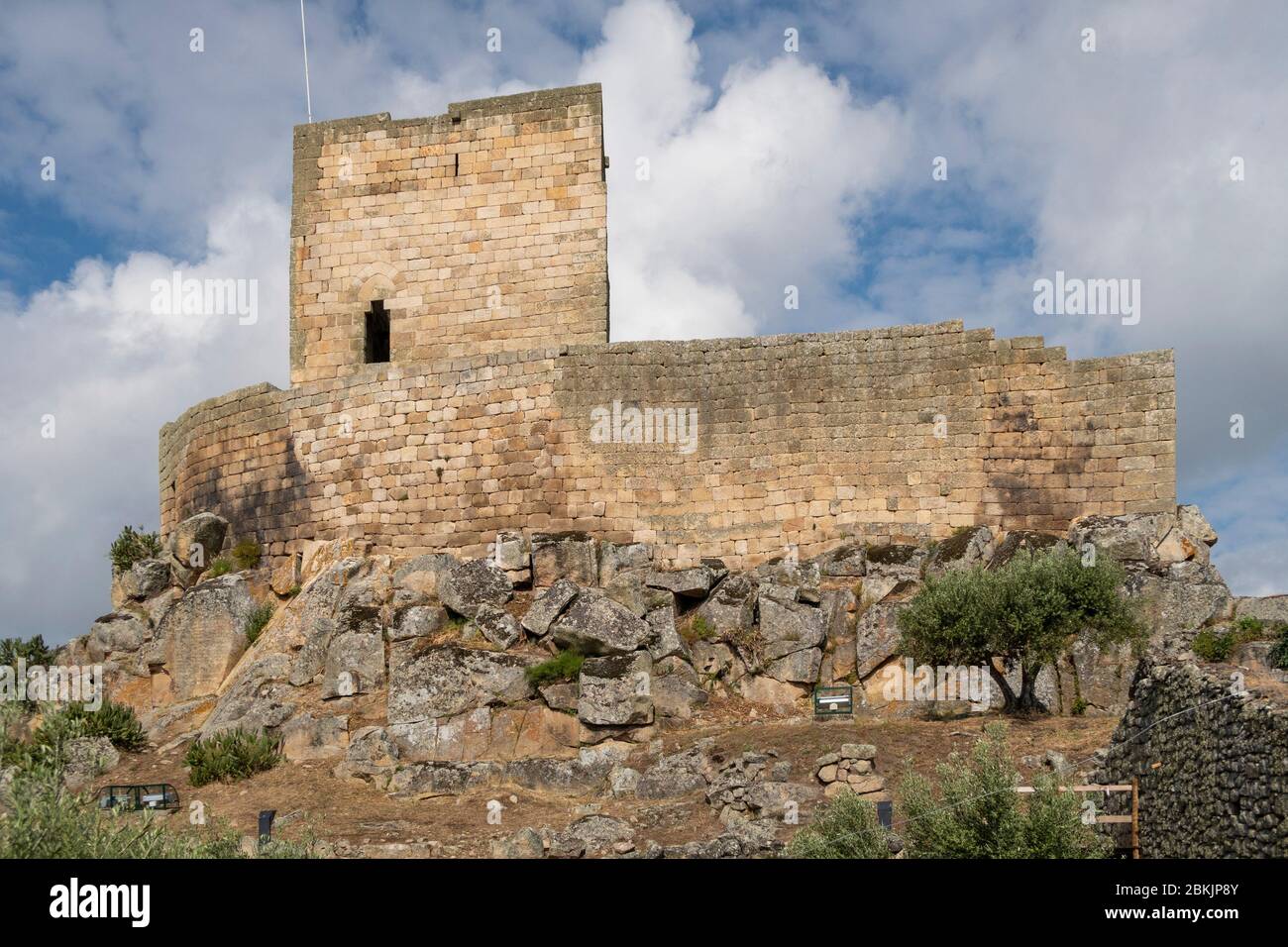 Castelo de Marialva medieval castle in Marialva, Portugal, Europe Stock ...