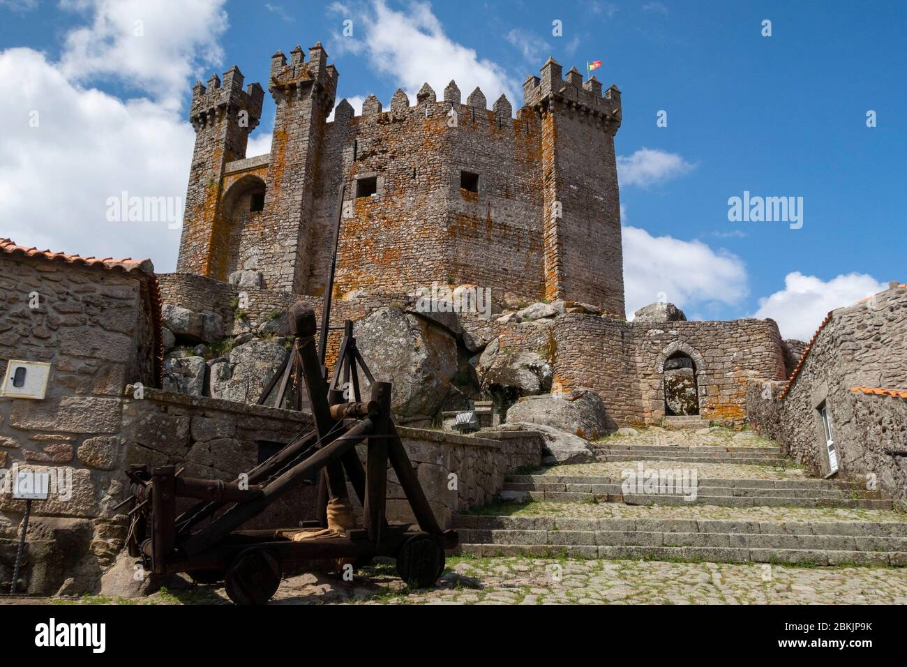 Castelo de Penedono medieval castle in Penedono, Portugal, Europe Stock ...
