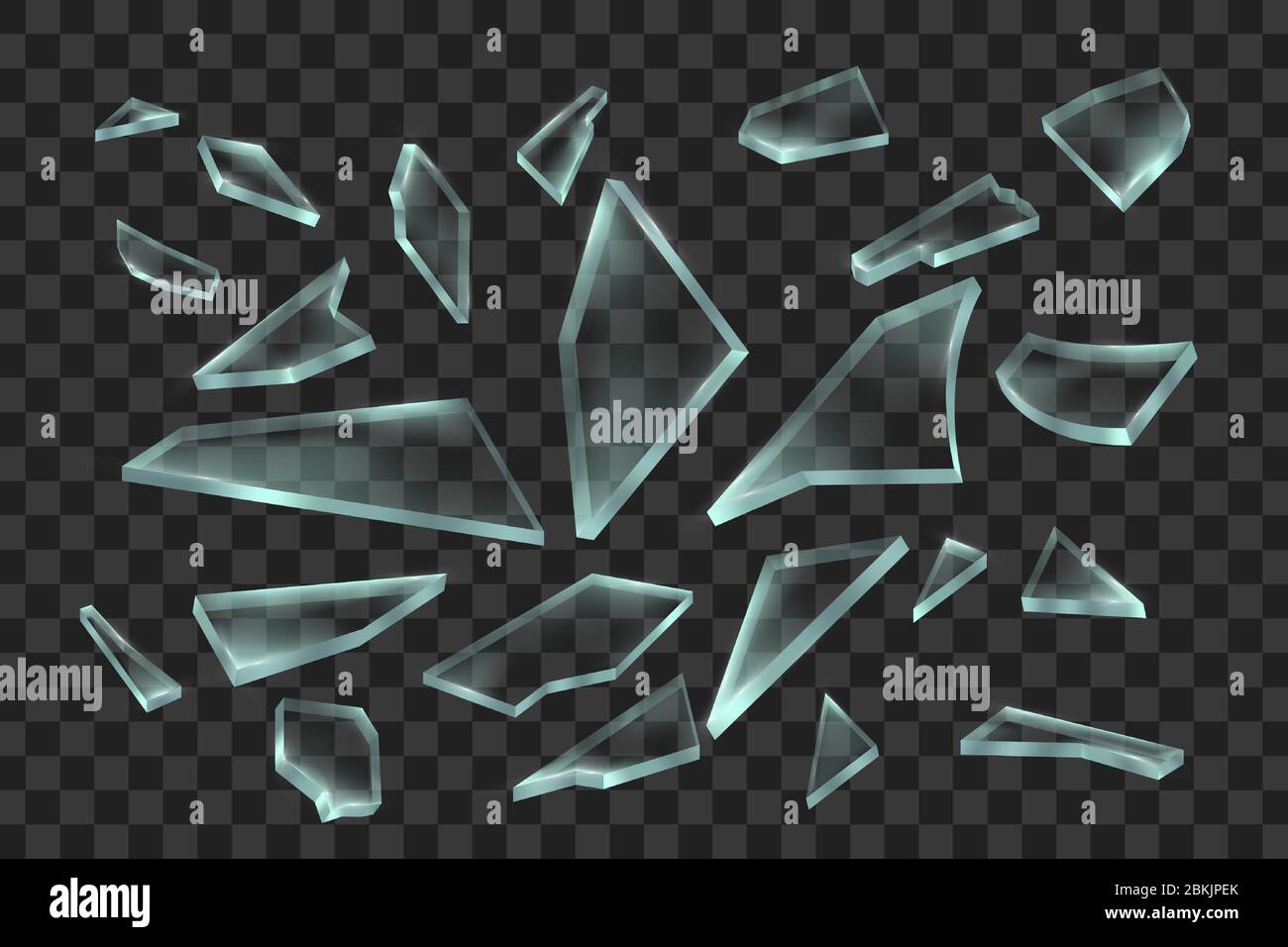 Broken Glass Clip Art