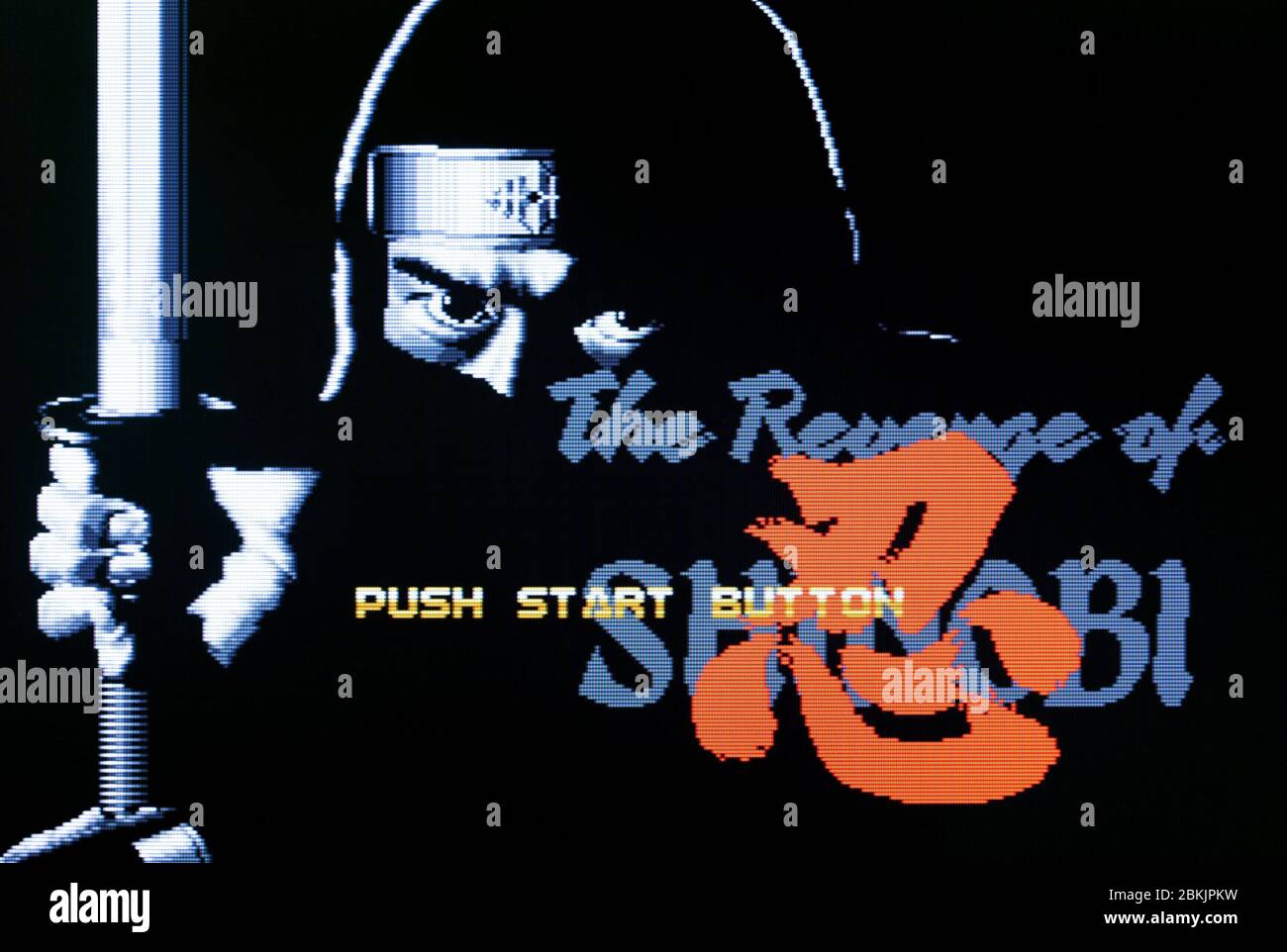 The Revenge of Shinobi - Sega Genesis Mega Drive - Editorial use only Stock Photo - Alamy