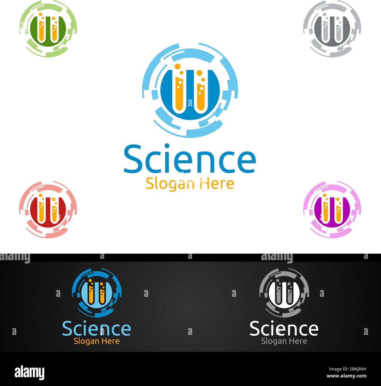 Science and Research Lab Logo for Microbiology, Biotechnology ...