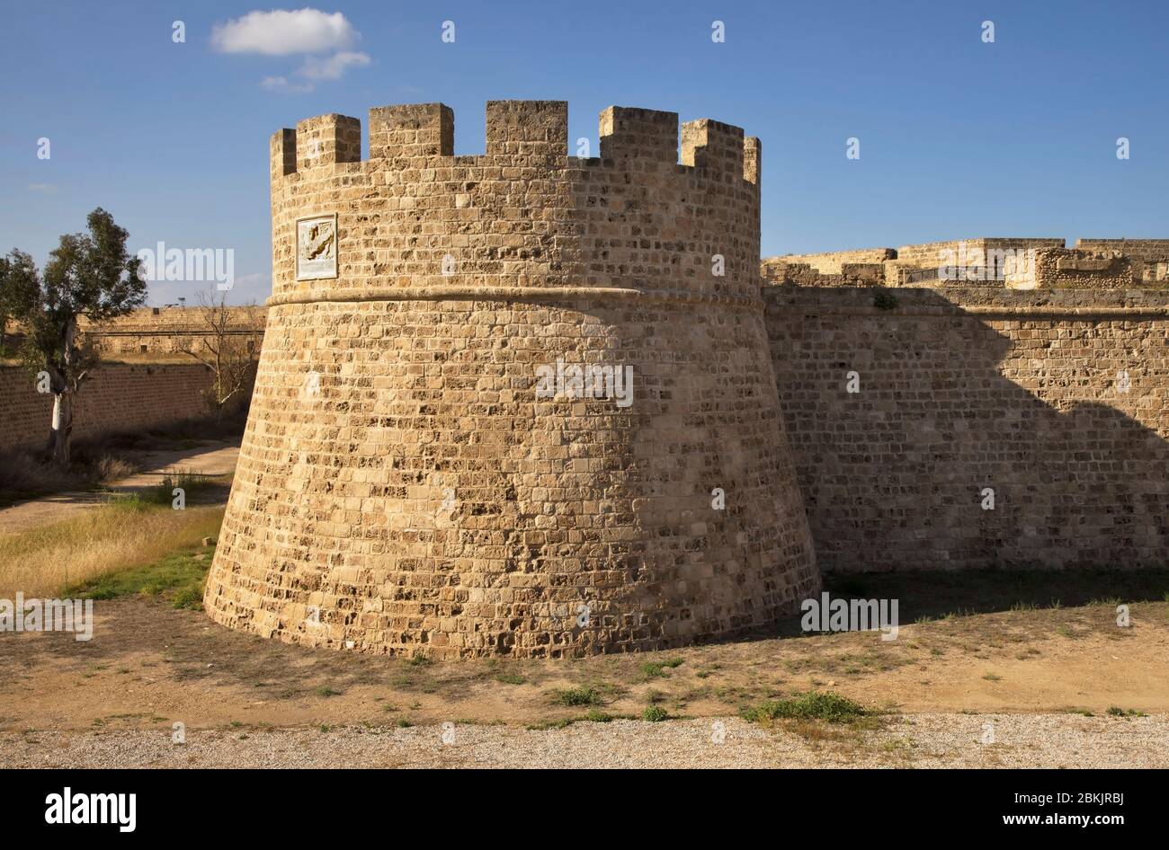 Othello castle in Famagusta. Cyprus Stock Photo - Alamy
