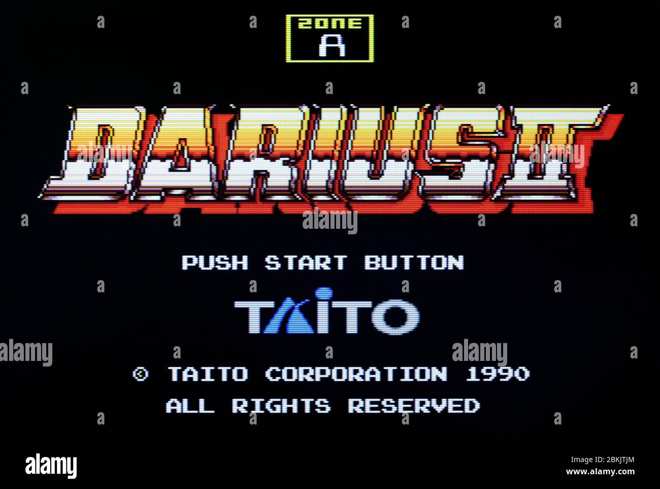 Darius II 2 - Sega Genesis Mega Drive - Editorial use only Stock Photo - Alamy