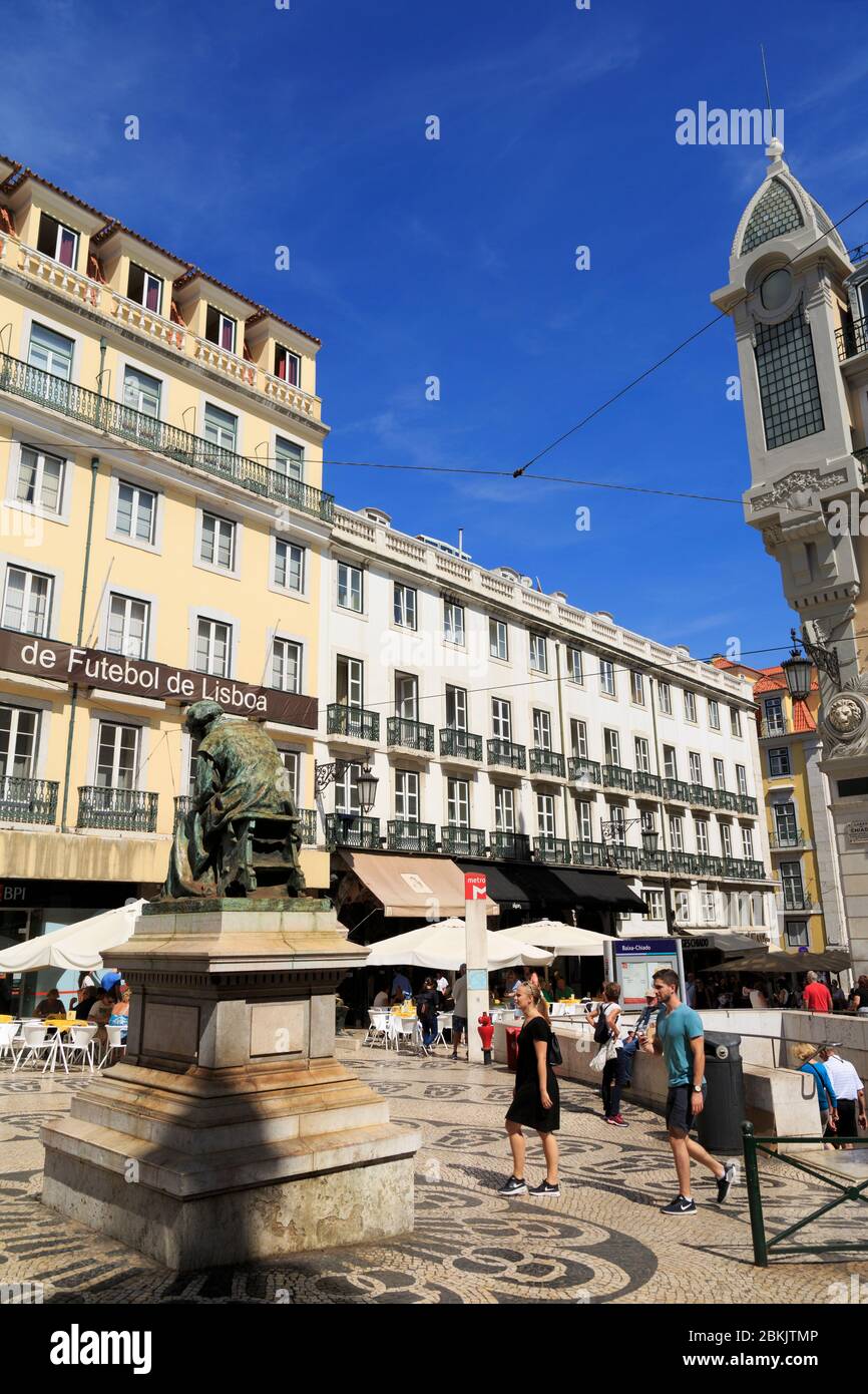 Chiado square hi-res stock photography and images - Alamy