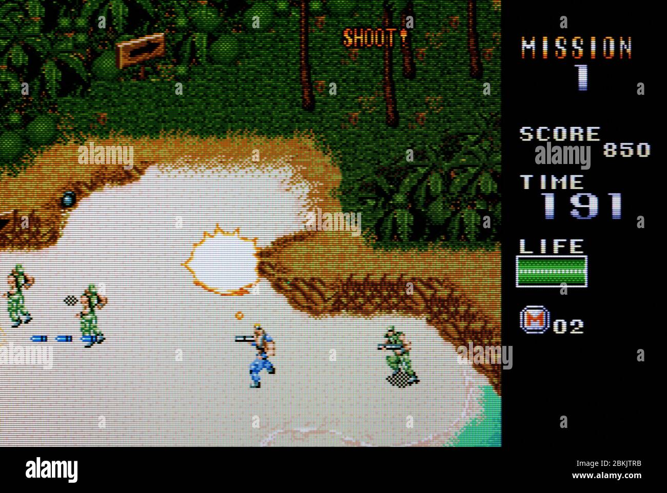 Mercs - Sega Genesis Mega Drive - Editorial use only Stock Photo - Alamy