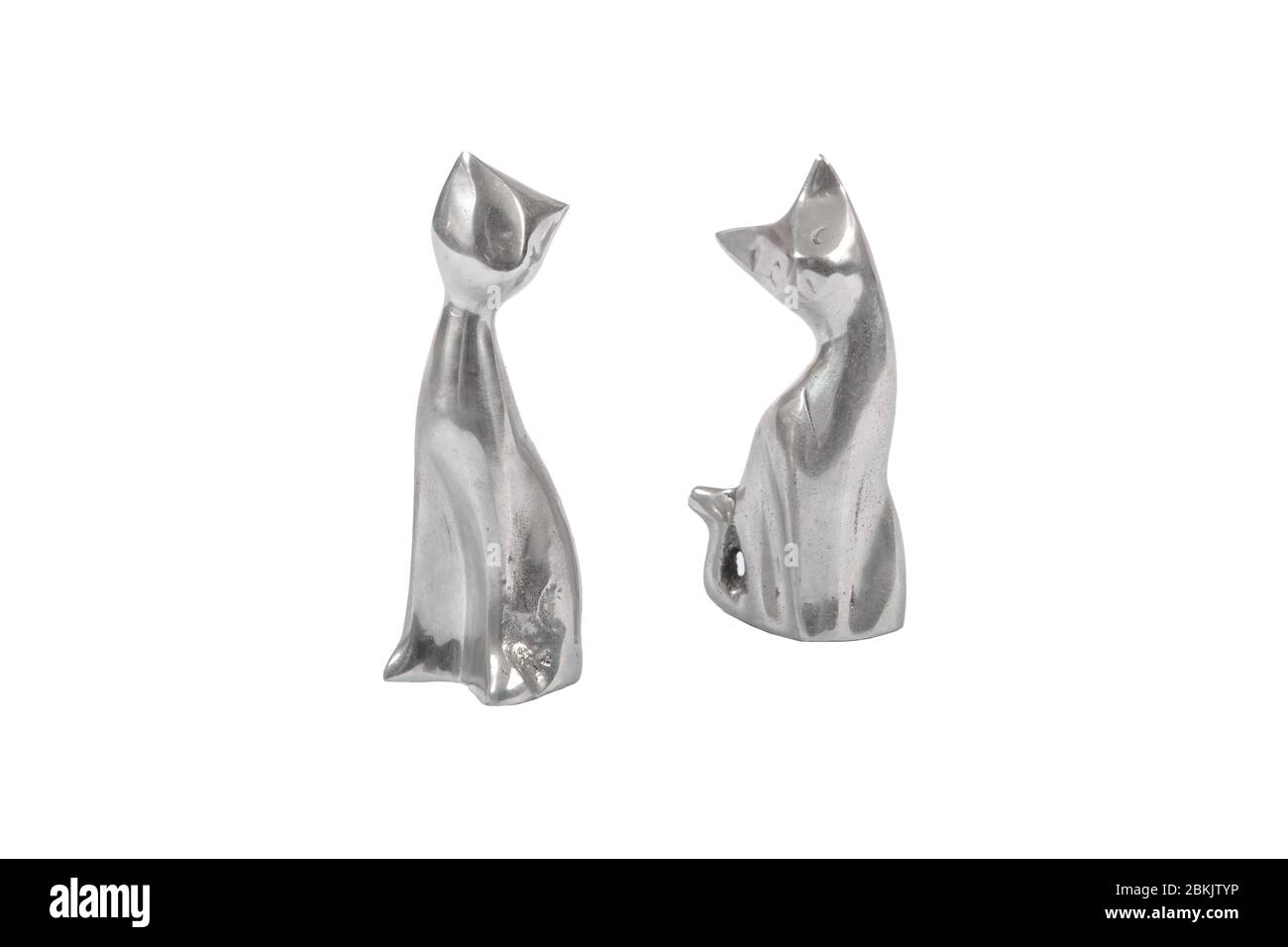 cat state isolated on white background Stock Photo - Alamy