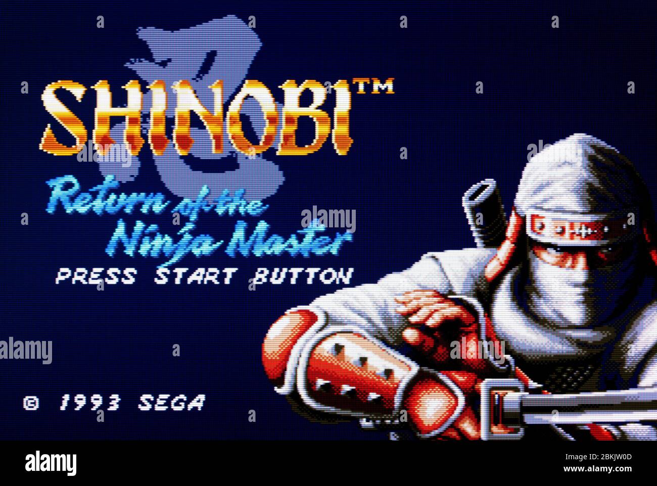 Shinobi Return of the Ninja Master - Sega Genesis Mega Drive ...