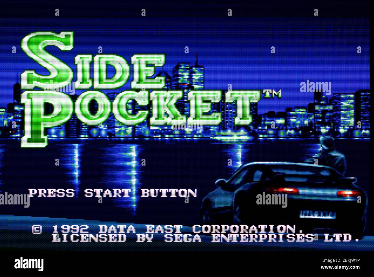 Side Pocket - Sega Genesis Mega Drive - Editorial use only Stock Photo ...