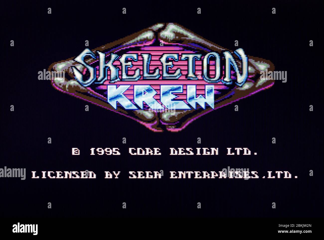 Skeleton Krew - Sega Genesis Mega Drive - Editorial use only Stock ...