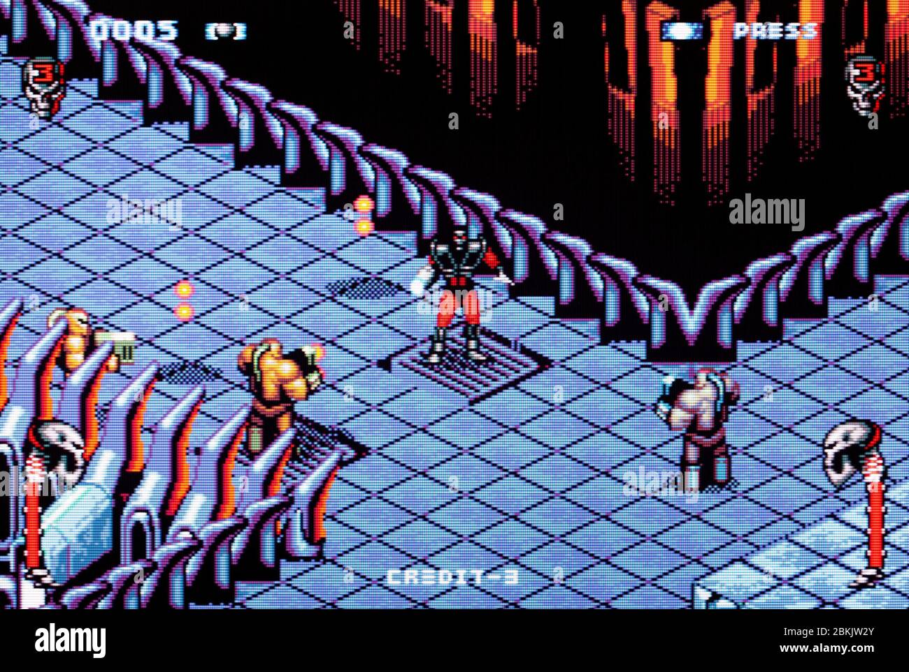 Skeleton Krew - Sega Genesis Mega Drive - Editorial use only Stock ...