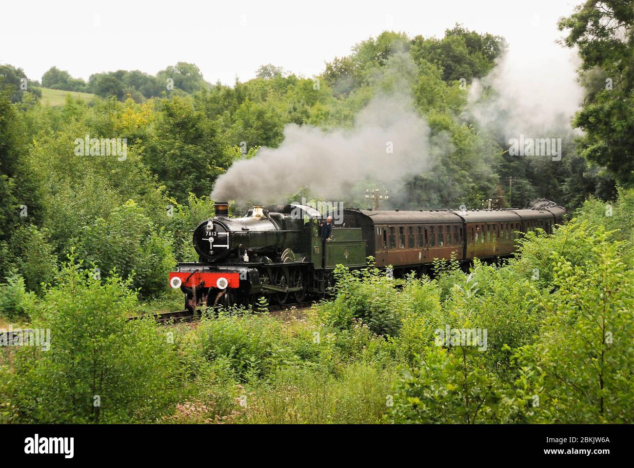 Severn valley railway preserved steam locomotive hi-res stock ...