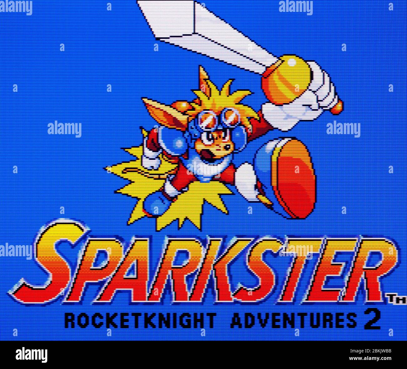 Sparkster Rocketknight Adventures 2 - Sega Genesis Mega Drive ...