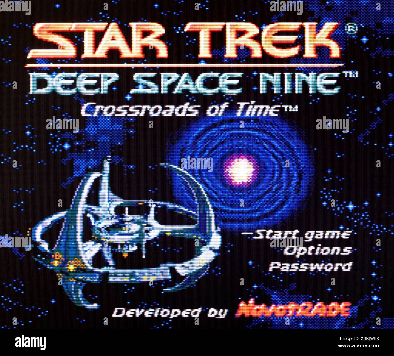 Star Trek Deep Space Nine Crossroads of Time - Sega Genesis Mega Drive ...