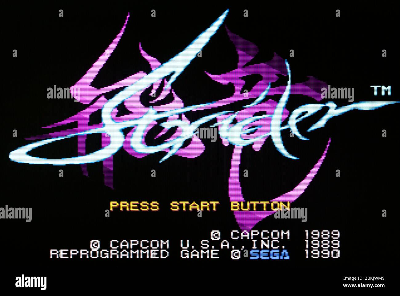 Strider - Sega Genesis Mega Drive - Editorial use only Stock Photo - Alamy