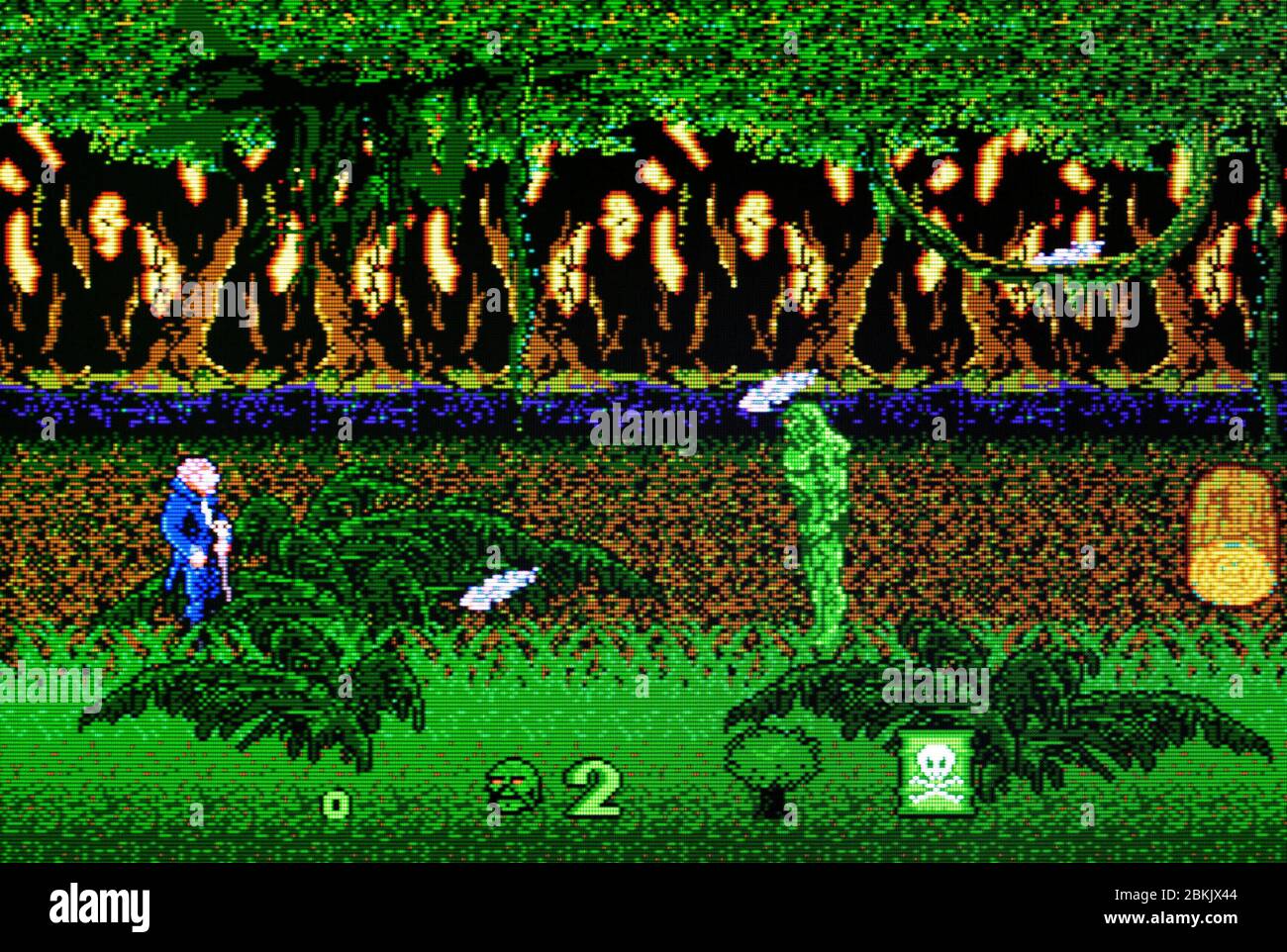 Swamp Thing - Sega Genesis Mega Drive - Editorial use only Stock Photo ...