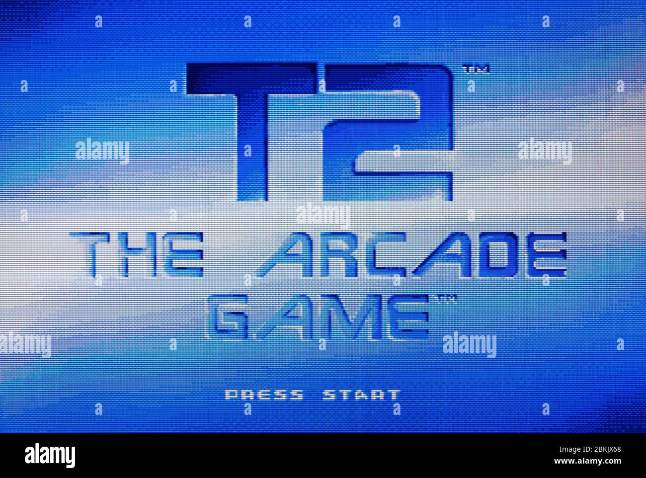T2 The Arcade Game - Sega Genesis Mega Drive - Editorial use only Stock ...