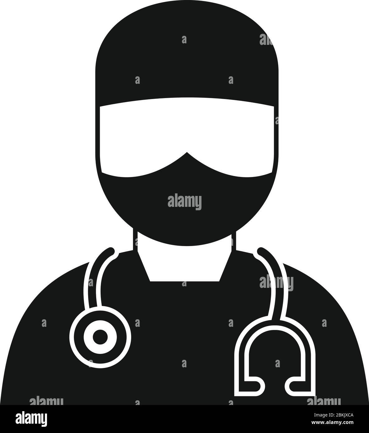 Medical surgical doctor icon. Simple illustration of medical surgical ...