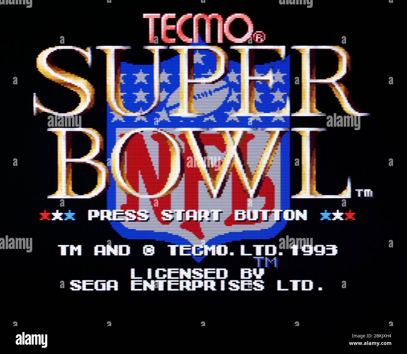 Tecmo super bowl hi-res stock photography and images - Alamy