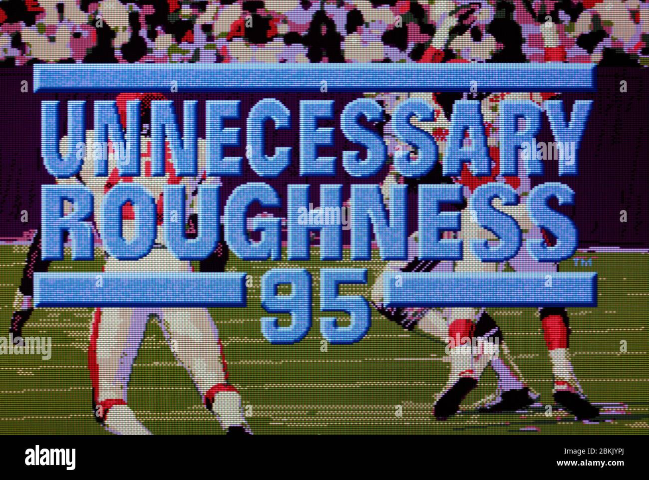 Unnecessary Roughness 95 - Sega Genesis Mega Drive - Editorial use only ...