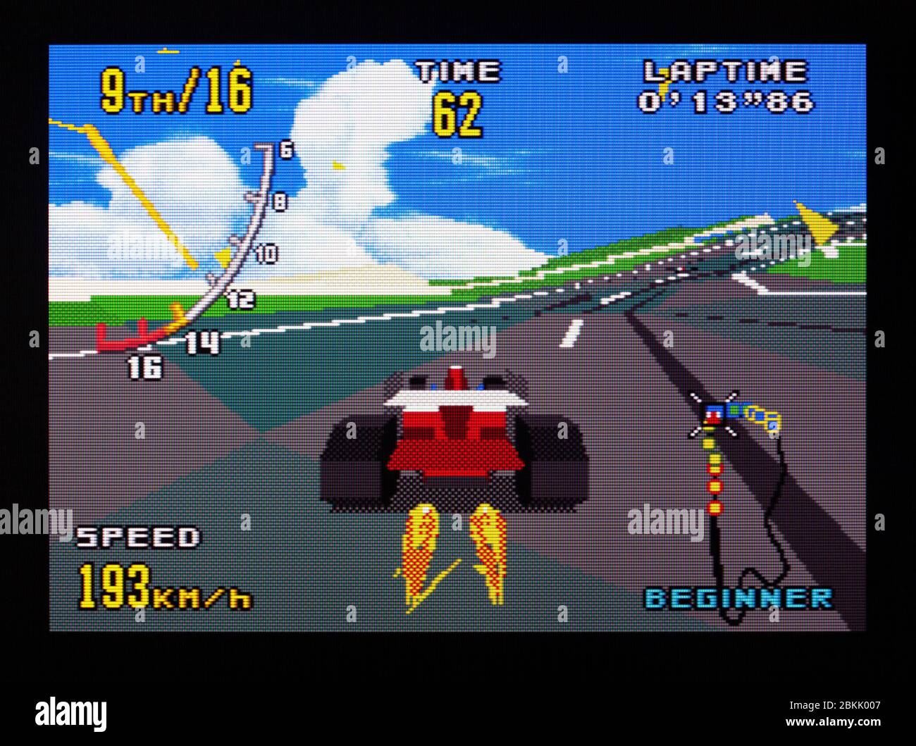 Virtua Racing - Sega Genesis Mega Drive - Editorial use only Stock ...