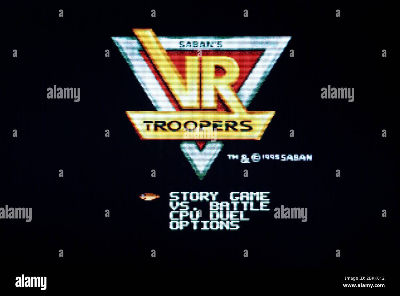 Saban's VR Troopers - Sega Genesis Mega Drive - Editorial use only ...