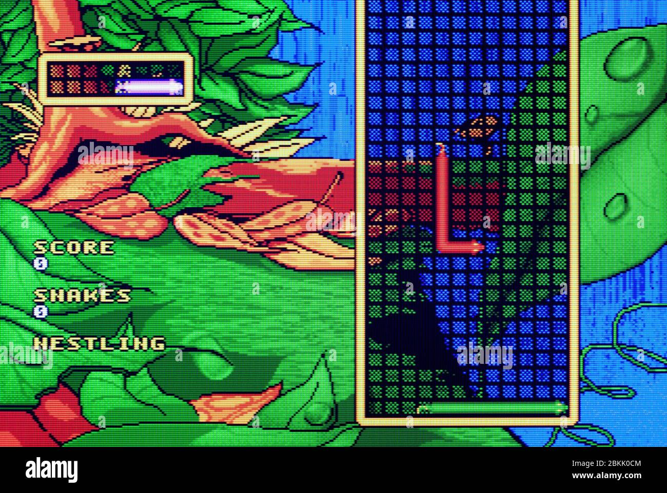 Wild Snake - Sega Genesis Mega Drive - Editorial use only Stock Photo ...