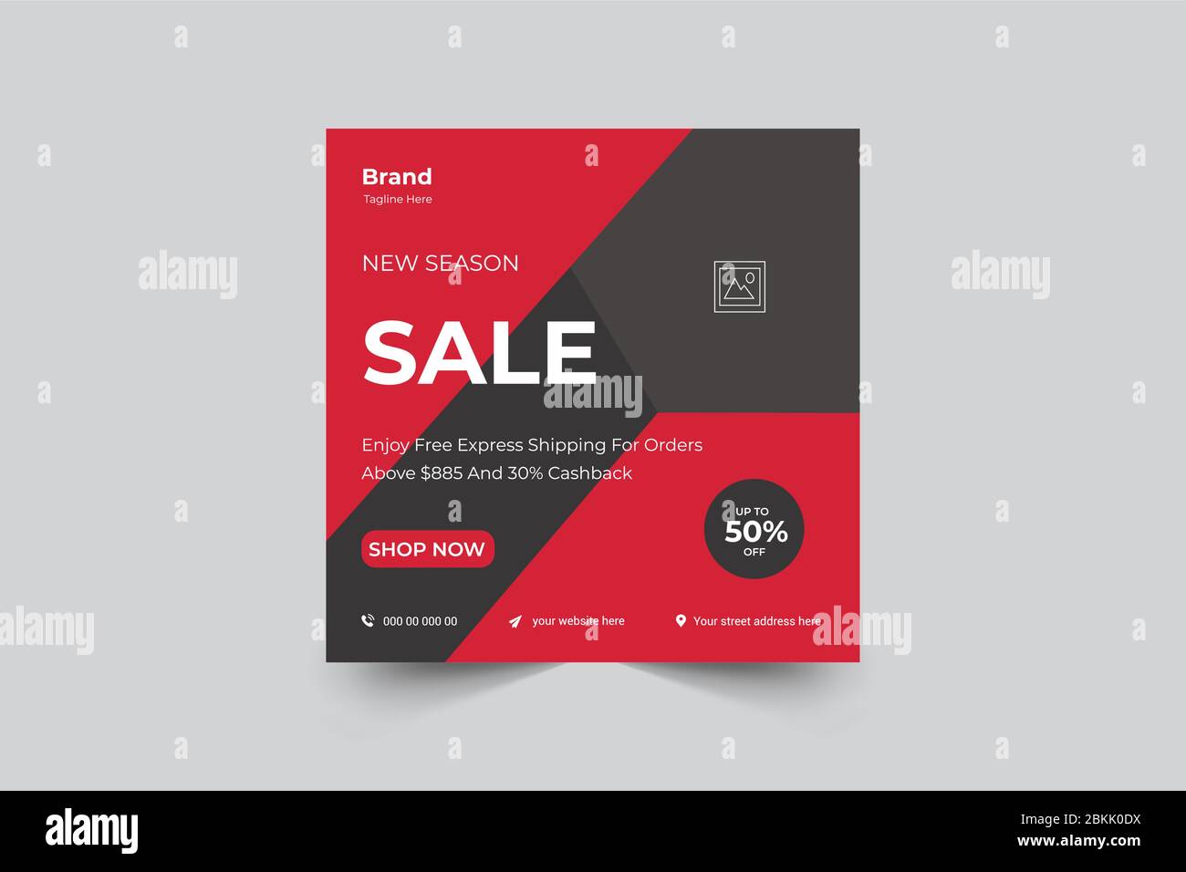 Digital advertising banners Stock Vector Images - Alamy