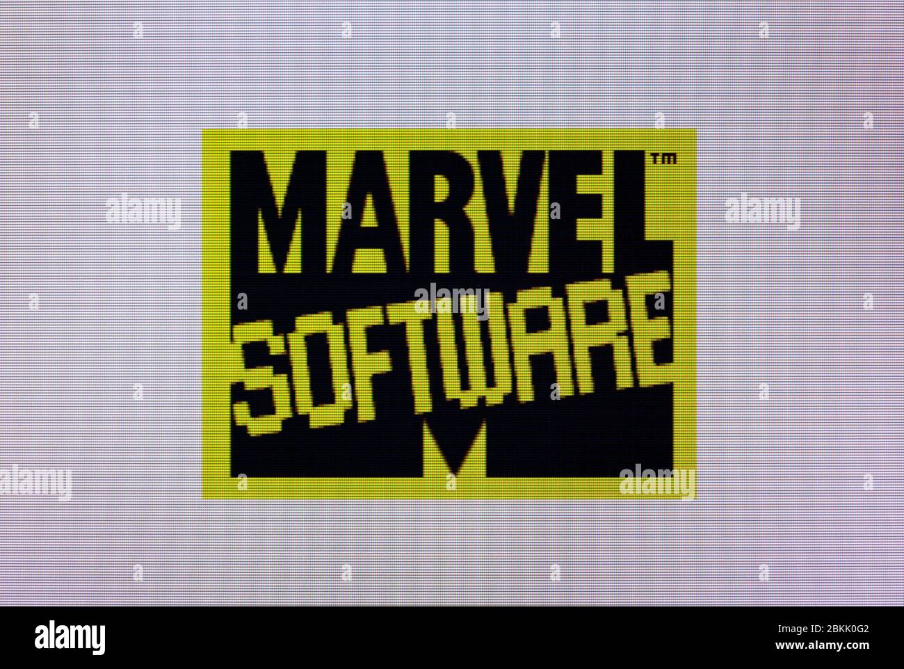 Marvel software logo hi-res stock photography and images - Alamy