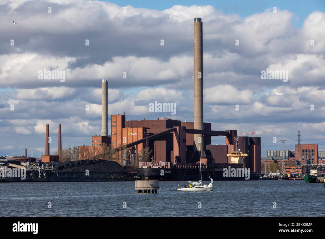 Hanasaari coal power plant is located downtown Helsinki. Due to it's ...