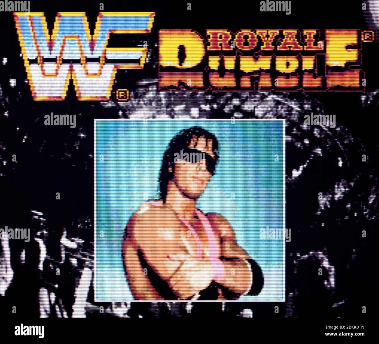 WWF Royal Rumble - Sega Genesis Mega Drive - Editorial use only Stock ...