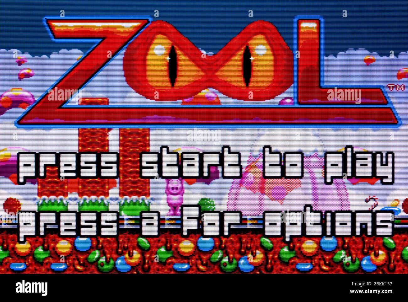 Zool - Sega Genesis Mega Drive - Editorial use only Stock Photo - Alamy